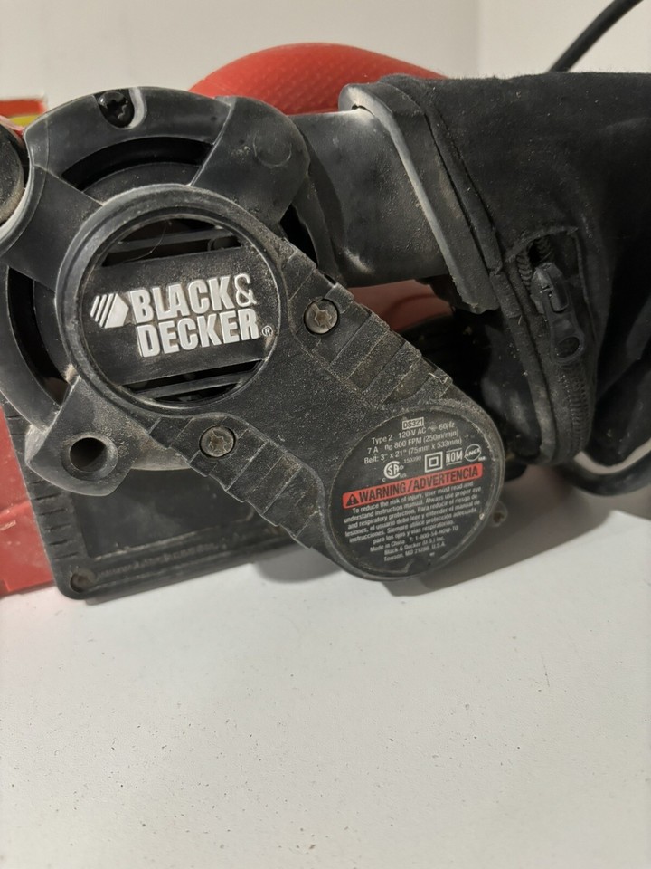 BLACK+DECKER 3”x21” Dragster Belt Sander - DS321 With Bag | eBay