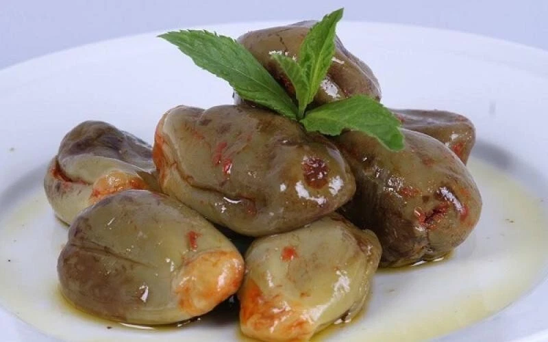 Makdous Lebanese For Eggplant