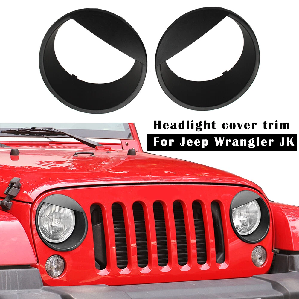 Jeep Wrangler Angry Headlights