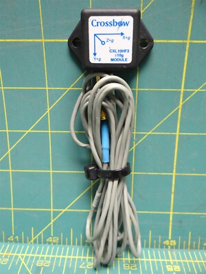 Crossbow CXL10HF3 +/-10g 3-Axis Accelerometer Module S/N: 9916819 | eBay