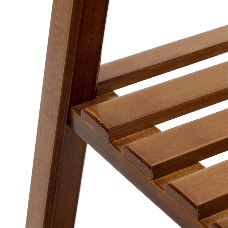 2/3/4 Tier High Plant Stand Bamboo Towered Freestanding Flower Rack ...