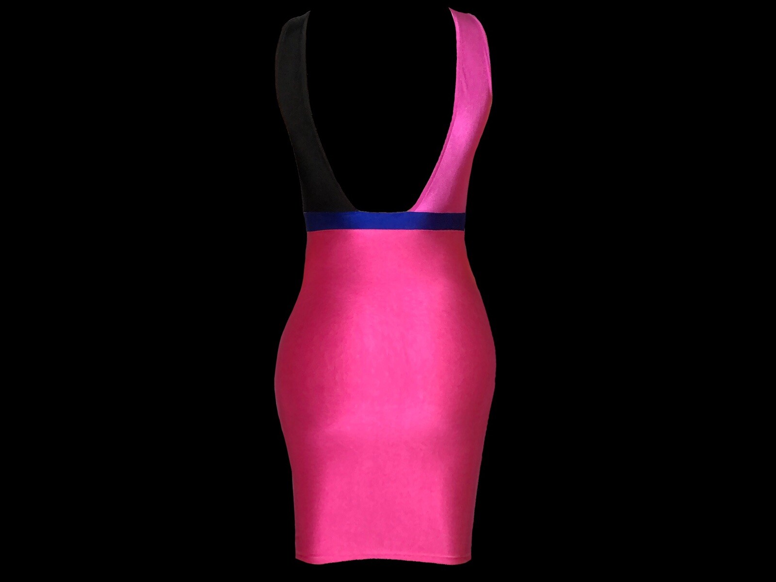 Women’s Sexy Neon Pink Bodycon Dress *Custom Design* Size Small | eBay