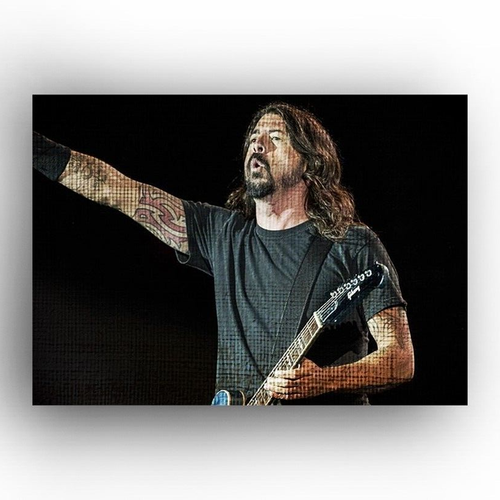 Dave Grohl #7 Sketch Card Limited 1/50 PaintOholic Signed | eBay