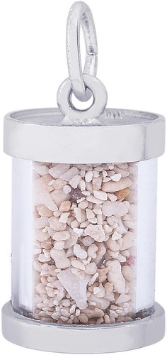 Sterling Silver Bonaire Sand Capsule Charm by Rembrandt | eBay