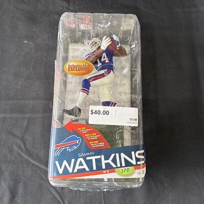 New McFarlane SAMMY WATKINS #14 Buffalo Bills NFL Collector's Club ...