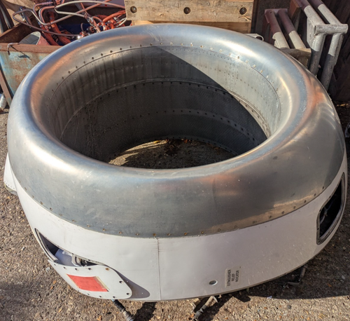 BAE 146 1.3m Aircraft Jet Engine Cowl Cowling TV Film Scenery Raw Parts ...