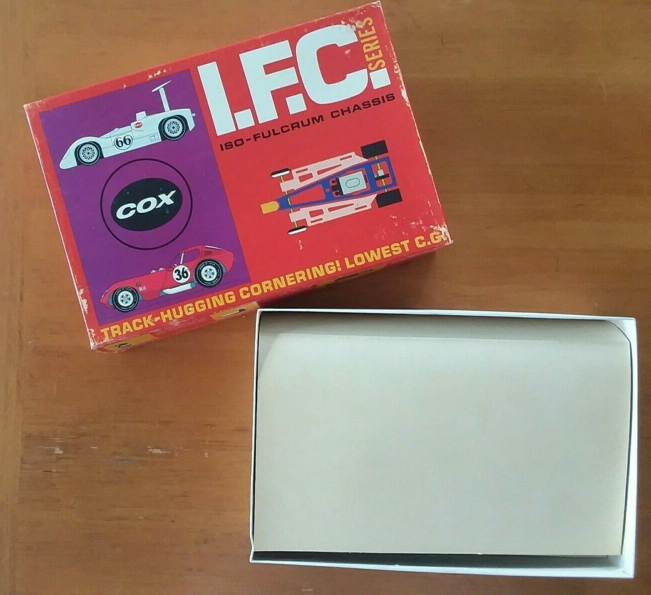 Vintage COX #6970 FERRARI IFC Toy Slot Car Kit, New/NOS! | eBay