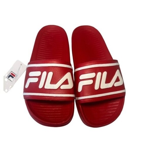 Fila Men's Red Slide Sandals Size 12 | eBay