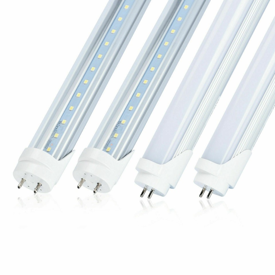 4~24 Pack T8 2FT 3FT 4FT LED Tube Light Bulbs G13 22W 32W Dual Row ...
