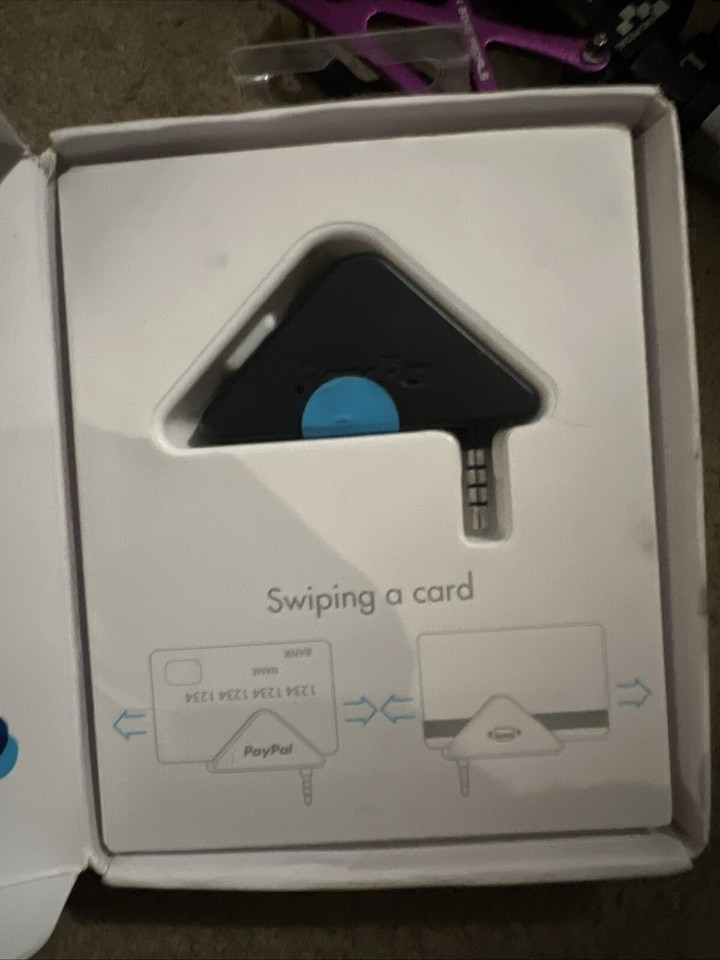 PayPal Mobile Credit Card Reader Swiper iPhone Android 3.5mm Headphone ...