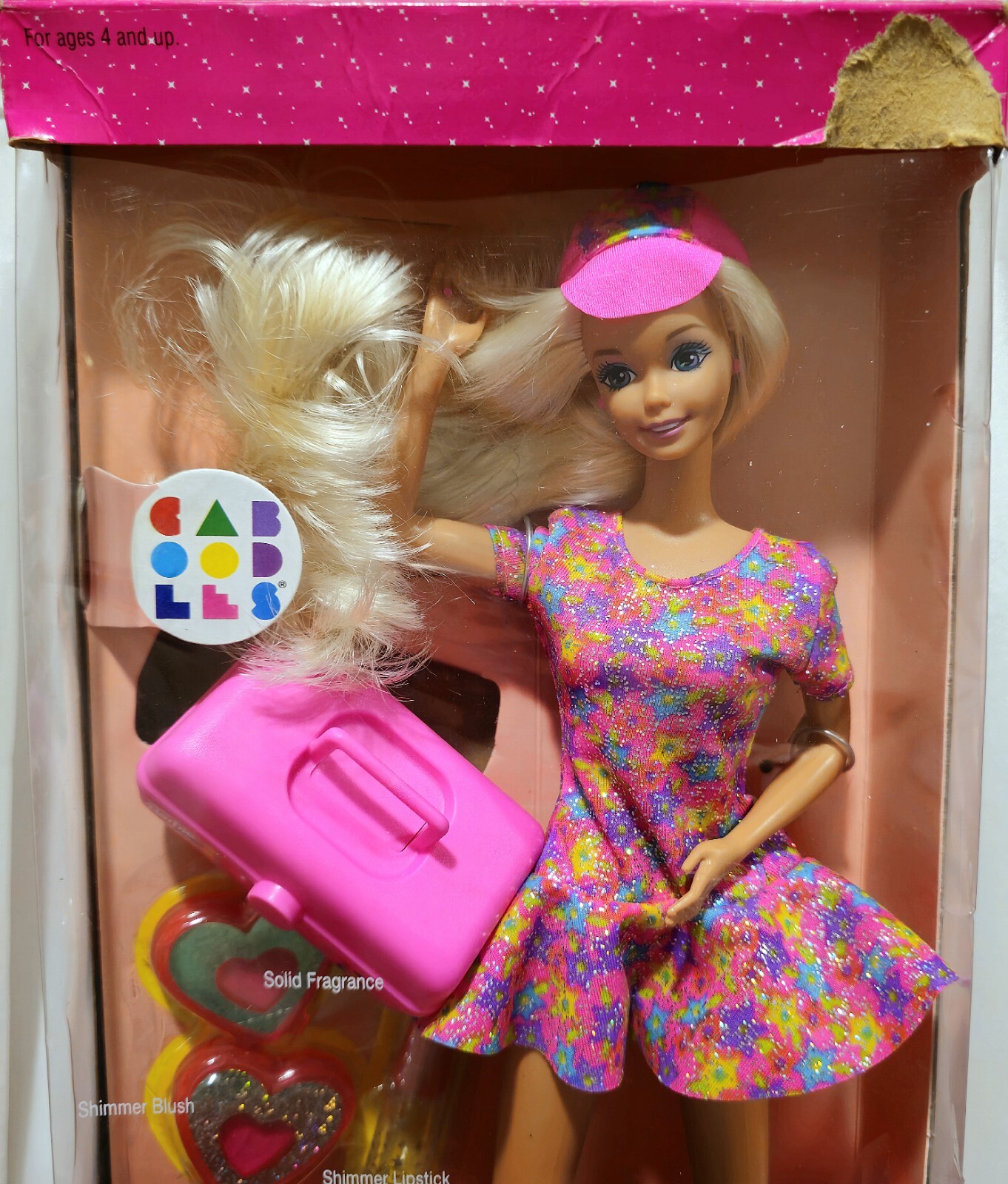 Caboodles Barbie with Glitter Beach Makeup 1992 Doll for sale online | eBay
