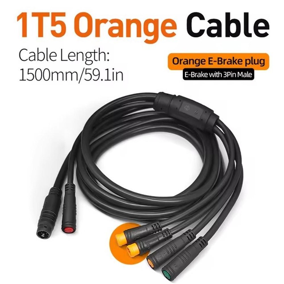 Electric Bike 1T4/1T5 Waterproof Cable Controller E-Bike Cable ...
