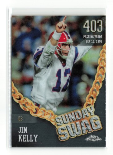 JIM KELLY #SS-18 TOPPS CHROME BILLS | eBay