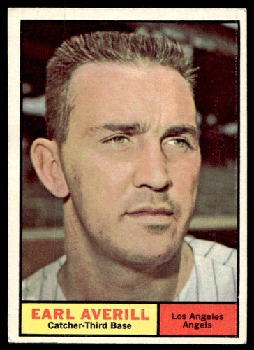 1961 Topps Earl Averill ⁞ Los Angeles Angels #358 | eBay