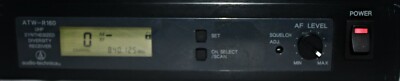 AUDIO-TECHNICA ATW-R160 UHF MICROPHONE DIVERSITY RECEIVER - 838-870 MHZ ...