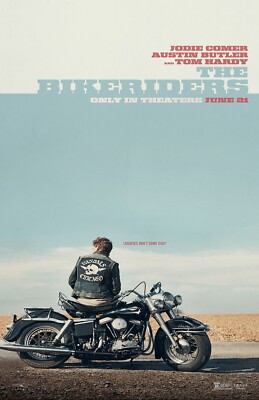 The Bikeriders movie poster - Austin Butler - 11" x 17" inches | eBay