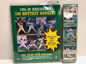 MLB Baseball's Hottest 1991-92 Rookies & Exclusive Score 100 Card Set ...