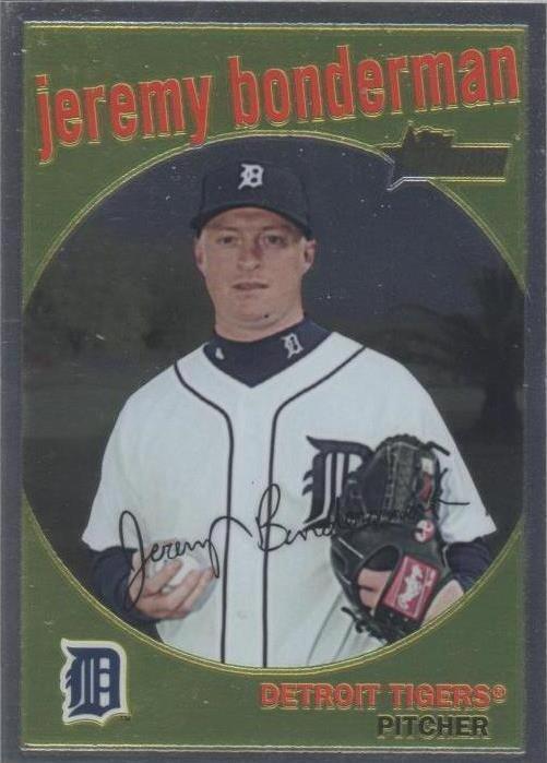 2008 Topps Heritage - Chrome Jeremy Bonderman #C120 /1959 for sale ...