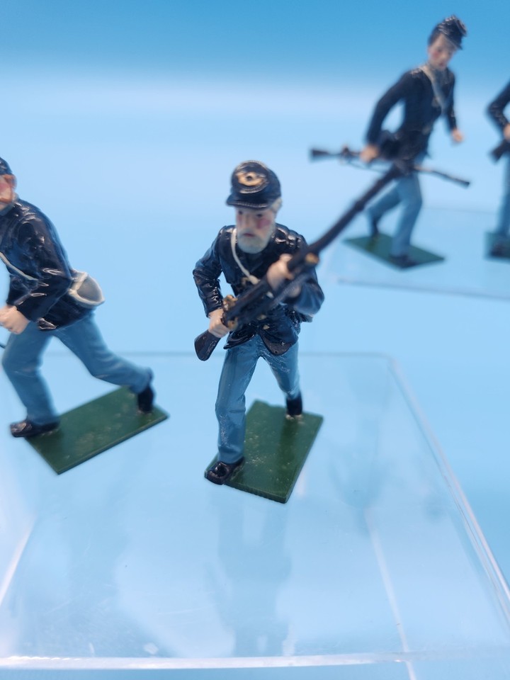 Fusilier Miniatures Toy Soldiers – Union Infantry Set – Hand Painted ...