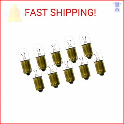 CEC Industries 755 Light Bulb, 6.3V, 0.945W, T-3.25 Shape, BA9s ...