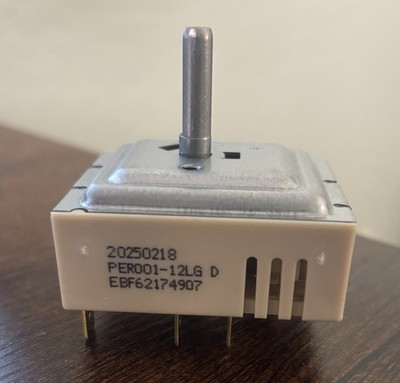 New OEM LG Range Stove Dual Heating Element Burner Switch EBF62174907 ...