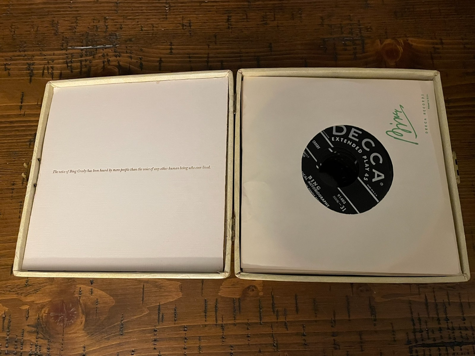 Collection of Vintage 45 RPM Vinyl Records - Box Sets, Jackets, Sleeves ...