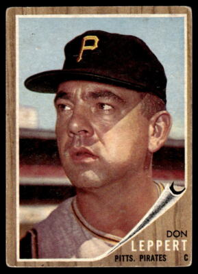 1962 Topps Don Leppert #36 Pittsburgh Pirates Baseball Card | eBay