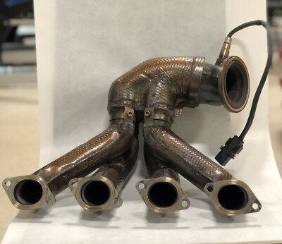 RIGHT Pre-Owned Used Ferrari 458 Exhaust Headers with O2 Sensors | eBay