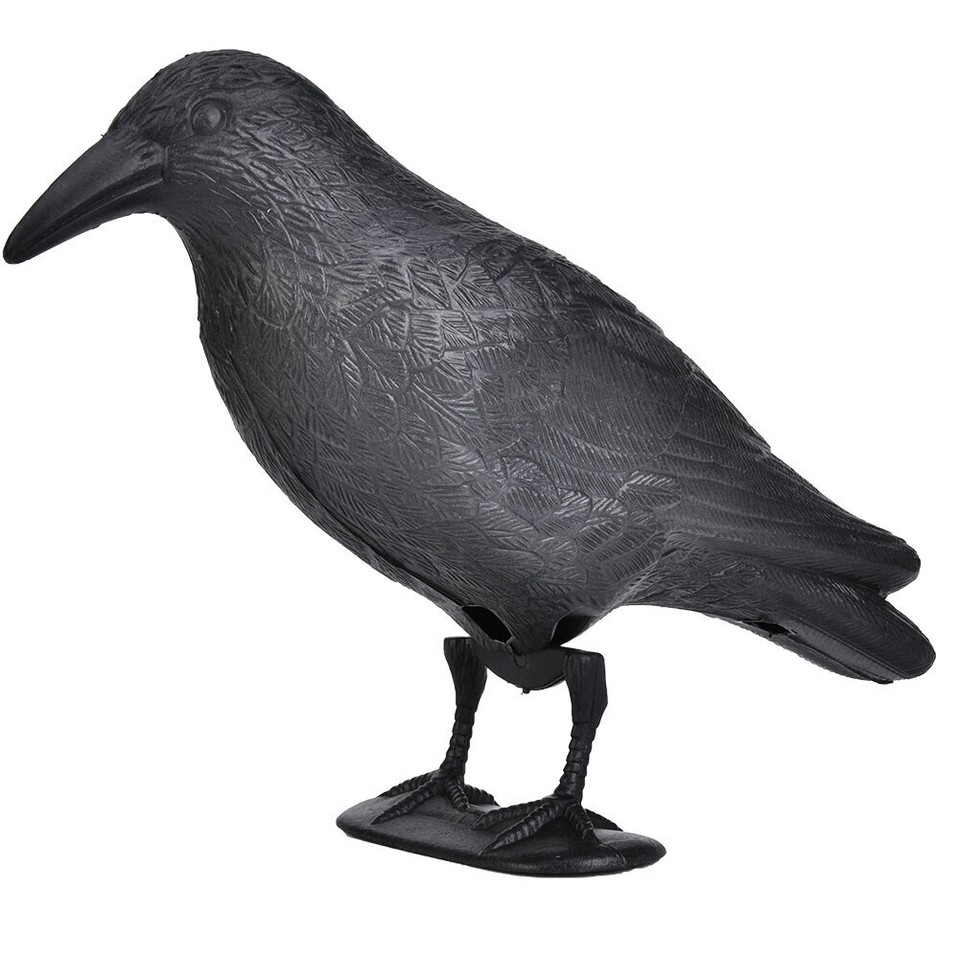 Unique Simulation Crow Hunting Bait Tool Holiday Decoration Desktop ...