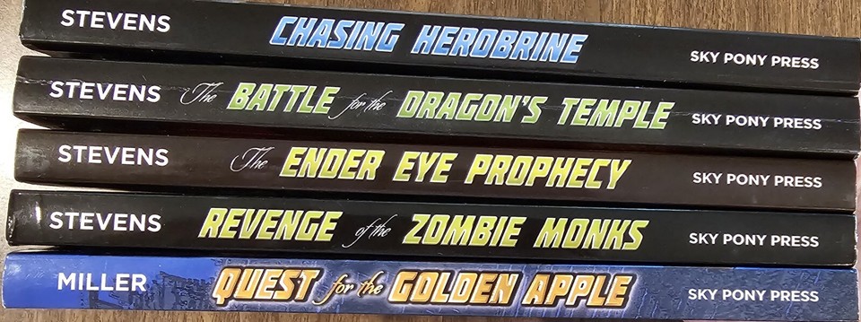 Unofficial Graphic Novel for Minecrafters Lot of 5 Cara Stephens Megan ...