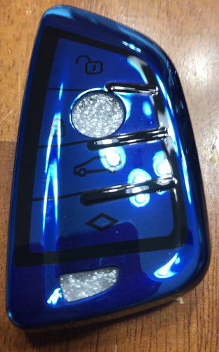 Blue BMW Key Fob Case Cover Shell Holder. | eBay