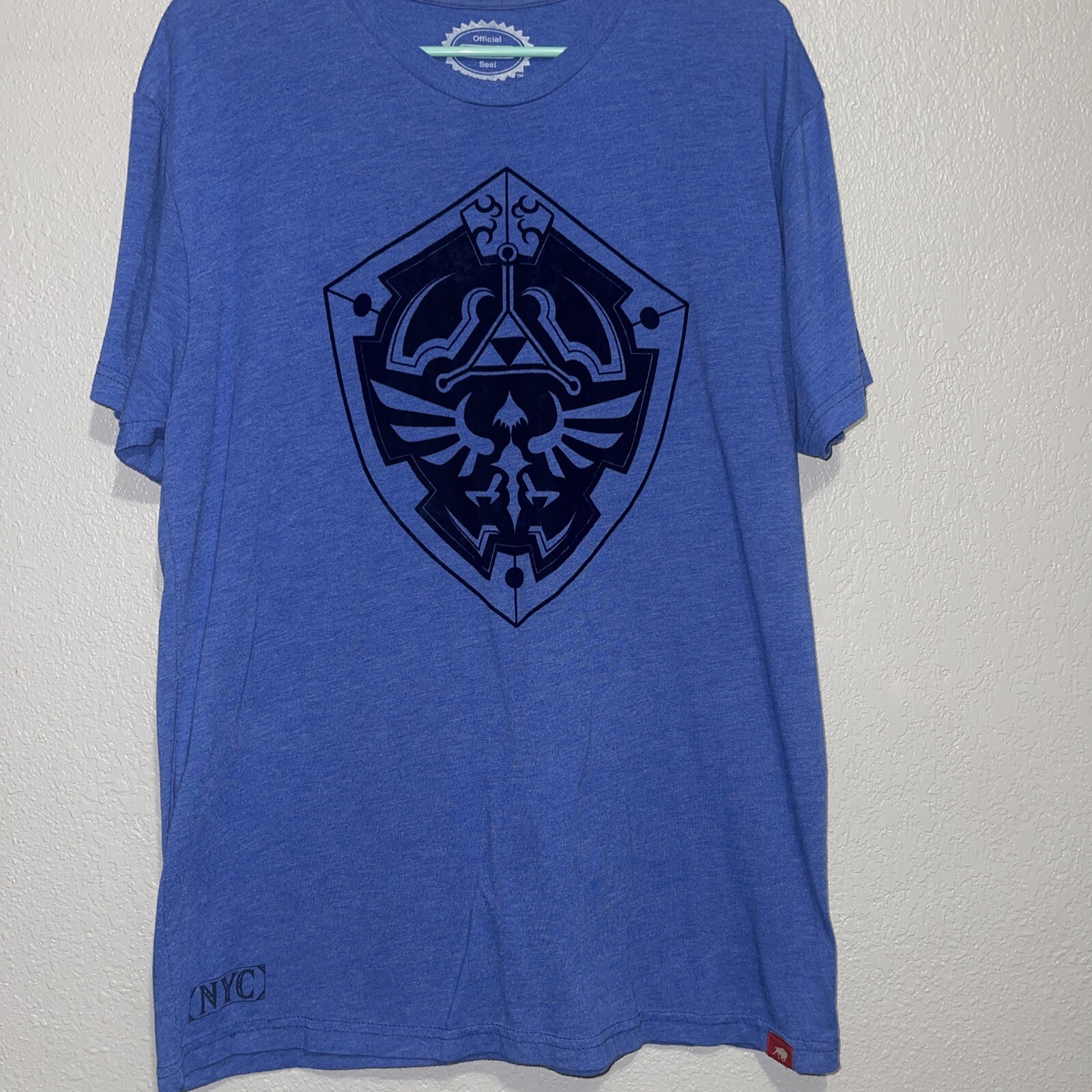 Official Nintendo Seal Legend of Zelda Rare SHIRT NY … - Gem