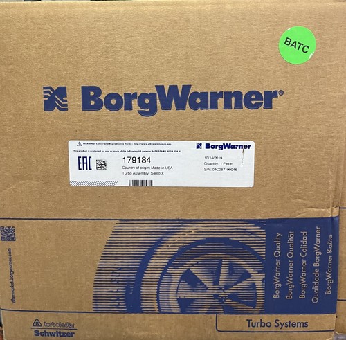 BORGWARNER SUPER CORE S400 82 FMW 11087 AIRWERKS 179184 | eBay
