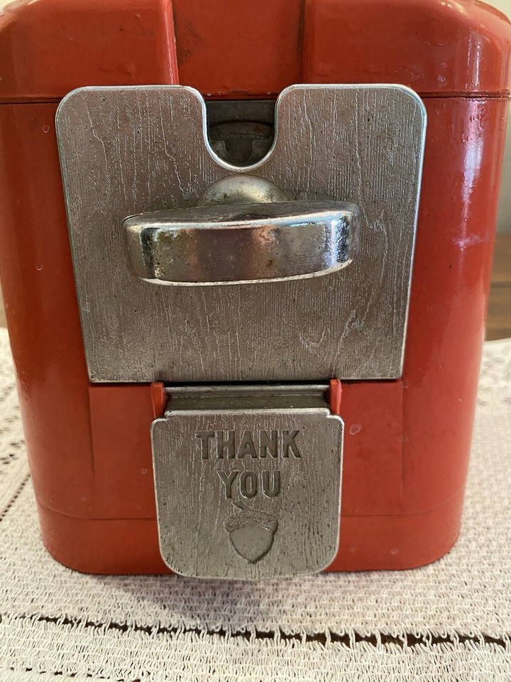 Vintage Oak Acorn Glass Globe Candy vending machine | eBay