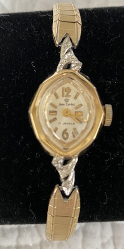 Jean Cardot 17 jewel ladies watch Goldtone | eBay