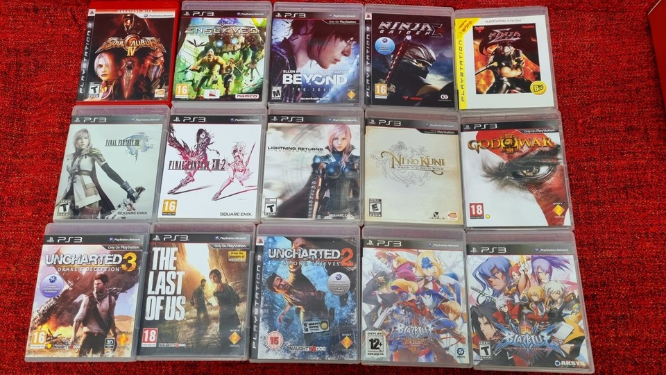 PS3 GAME LOT x15 Games Perfect Condition! - BUNDLE PlayStation 3 for ...