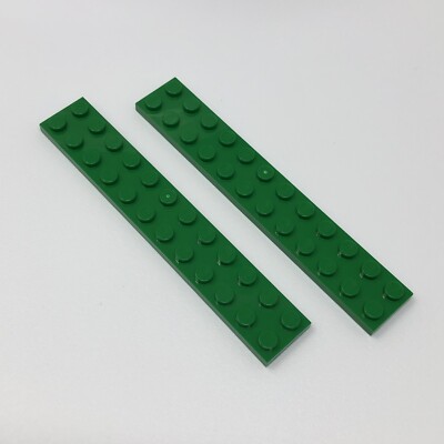 2445 LEGO Parts Plate 2x12 GREEN (2) | eBay