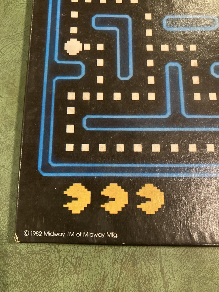 1980 Pac-Man 500+ Piece Jigsaw Puzzle Springbok Hallmark Complete In ...