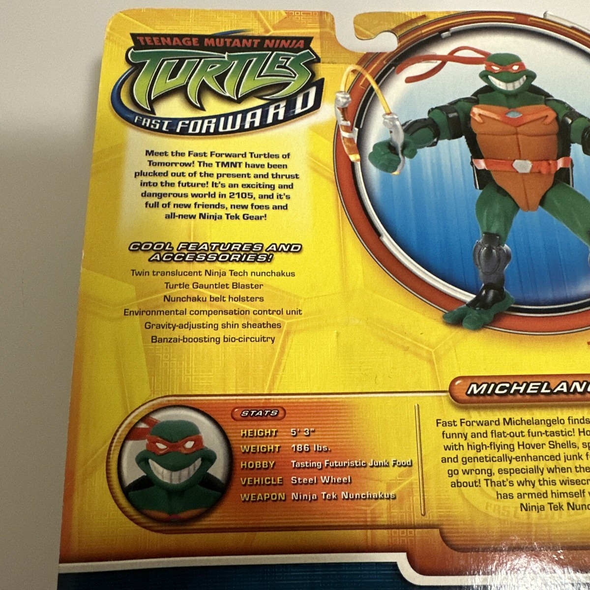 Leonardo Teenage Mutant Ninja Turtles Fast Forward 2006 Fast Forward