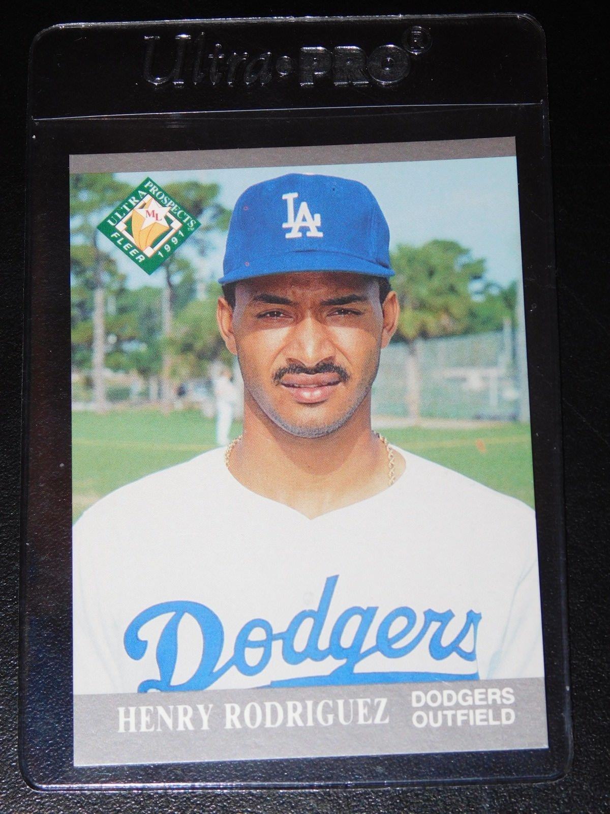 1991 FLEER ULTRA HENRY RODRIGUEZ ROOKIE CARD #386 (Near-Mint) | eBay