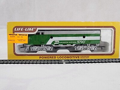 Life-Like Trains Burlington Northern Locomotive #8688 B.N. -F7 Loco BN ...