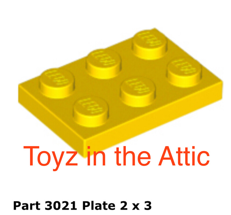 Lego 1x 3021 Plate 2 x 3 Choose Color & Quantity Vintage Parts TITA | eBay