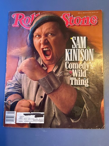 Rolling Stone Magazine Issue 546 February 23, 1989 Sam Kinison Comedy ...
