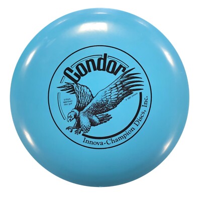 RARE DISC GOLF INNOVA DX CONDOR OVERSIZED MIDRANGE APPROACH 157g BLUE ...