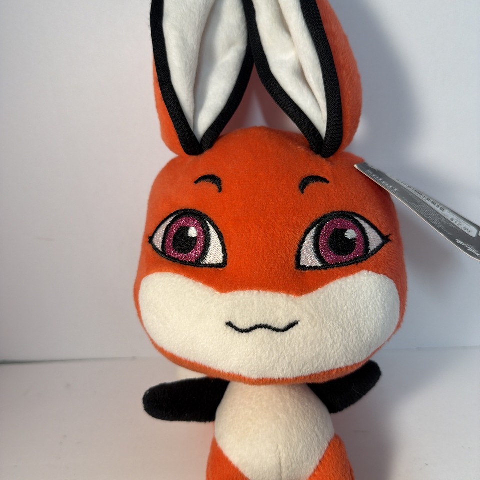NEW NWT 12" Miraculous Ladybug Rena Rouges FOX Plush Stuffed Spirit ...