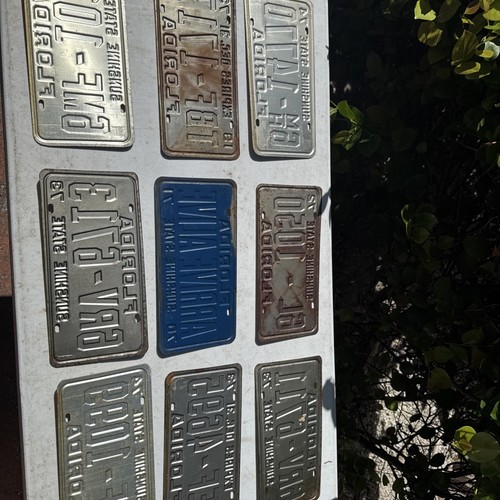 Vintage ‘70-‘74 Arrive Alive Florida License Plate Lot | eBay