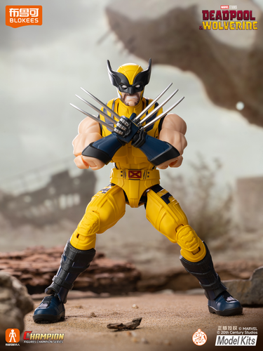 Blokees Marvel Deadpool & Wolverine Champion Class Series Assembly ...