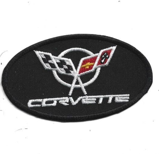 NEW 2 1/8 x 3 3/4" Corvette IRON ON PATCH FREE SHIPPING | eBay