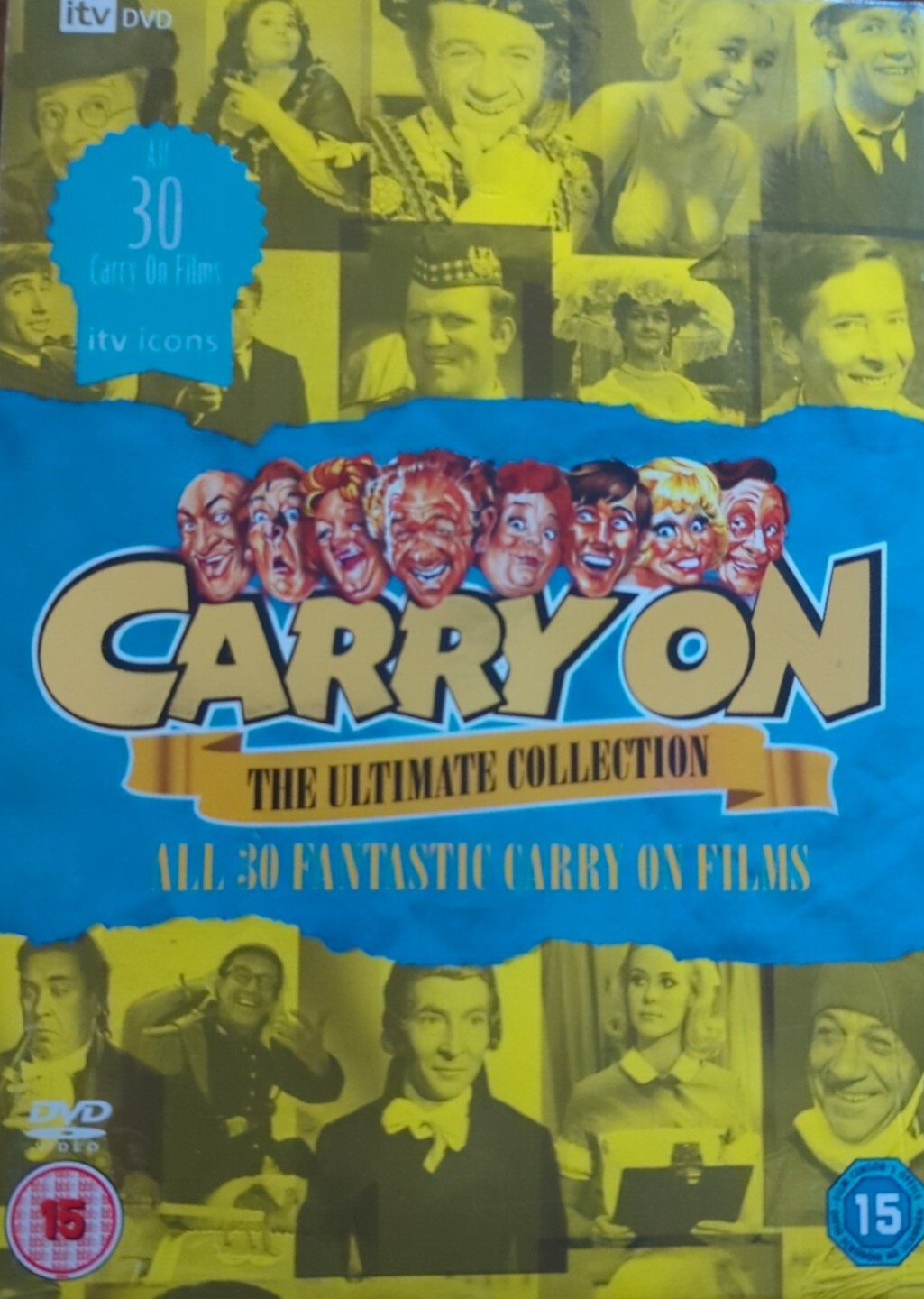Carry on The Ultimate Collection DVD Set All 30 Films British Comedy ...