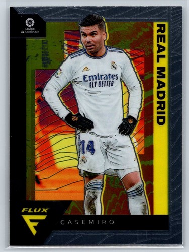 2021-22 Panini Chronicles Flux Casemiro Real Madrid CF #285 | eBay